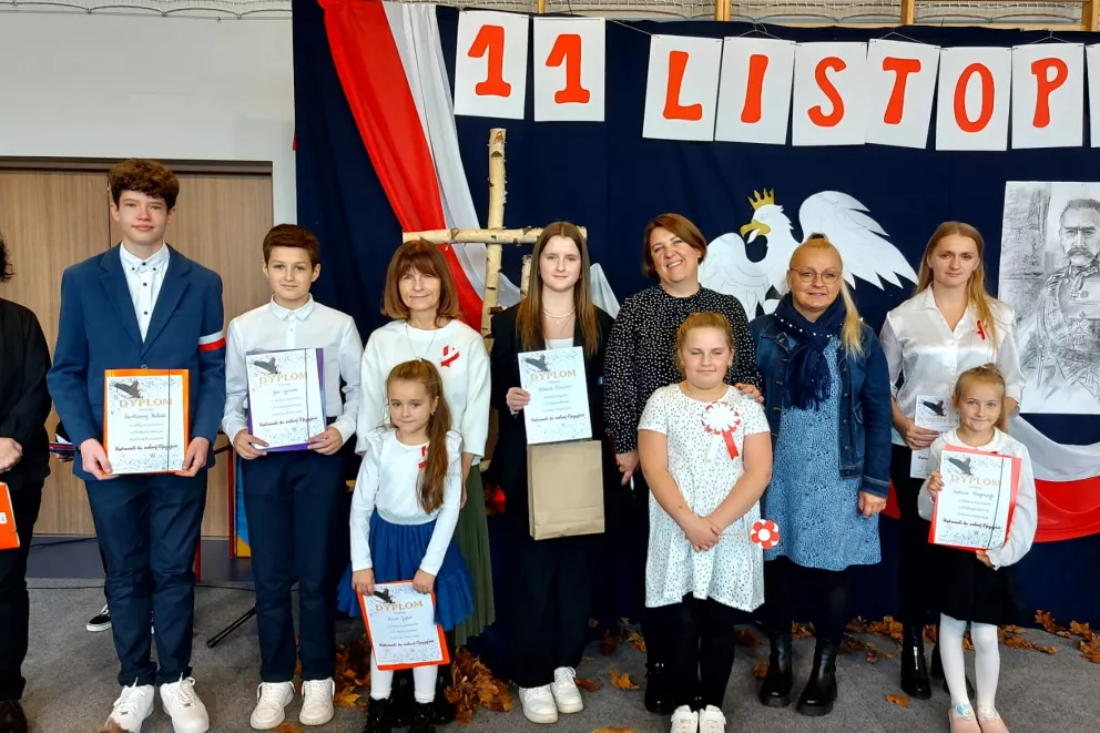 Obchody 11 listopada w naszej szkole.
